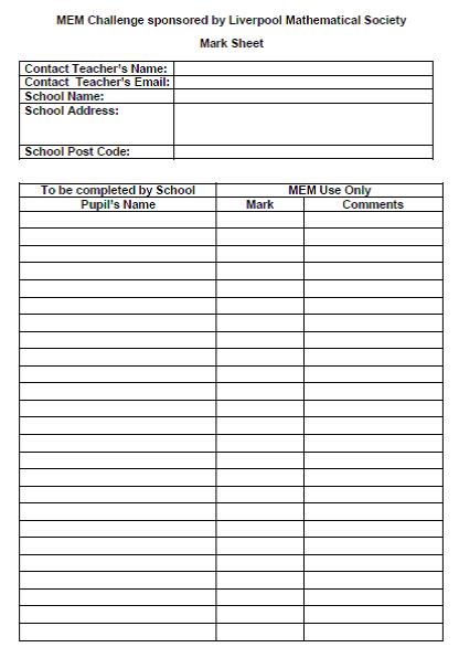 Challenges – Mathematical Education on Merseyside